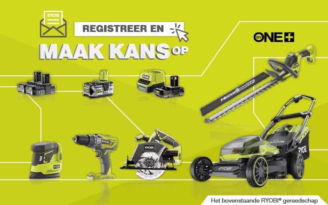 Ryobi Tools Nederland | Gereedschap, ONE+, Tuin, Maxpower
