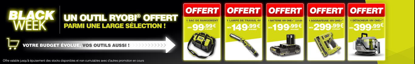 Un sac de rangement OFFERT dès 99,99 € d'achat