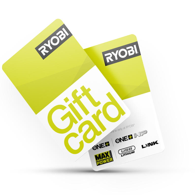 Ryobi Power Tool Gift Card | Ryobi Tools UK