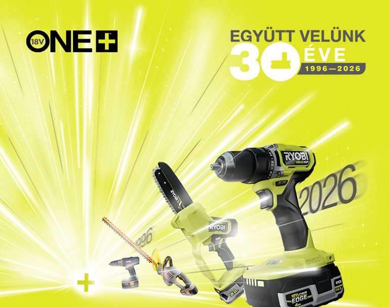 Ryobi Tools HU | Elektromos kéziszerszámok, ONE+, kertigépek, 36V