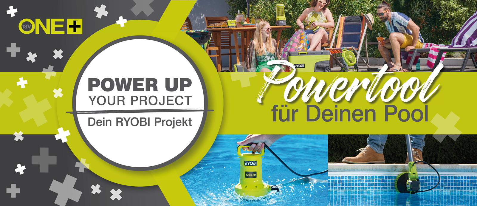 Ryobi Tools DE | Elektrowerkzeuge, 18 V ONE+, Gartengeräte, 36 V MAX POWER
