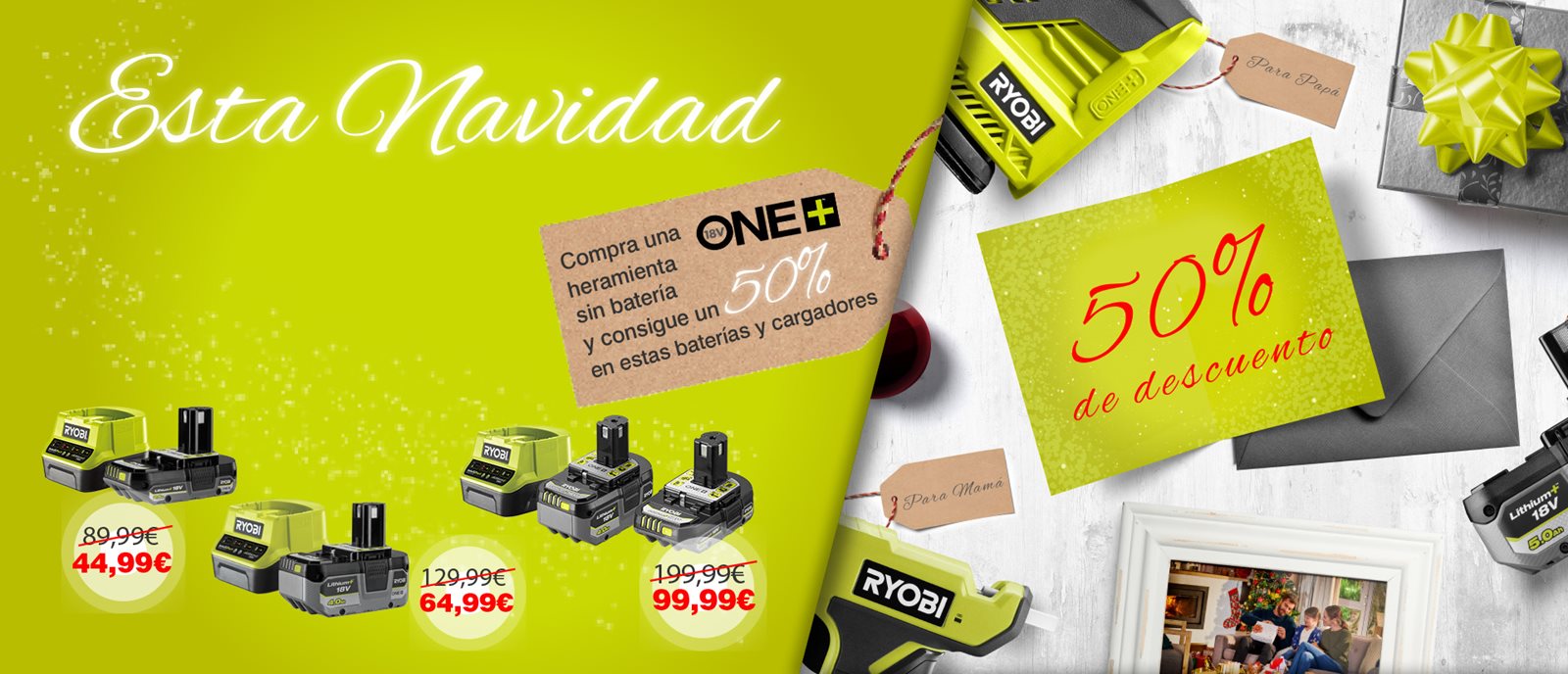Ryobi España | Líder Mundial en Bricolaje | Tienda Online Oficial