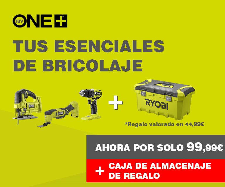 Ryobi España | Líder Mundial en Bricolaje | Tienda Online Oficial