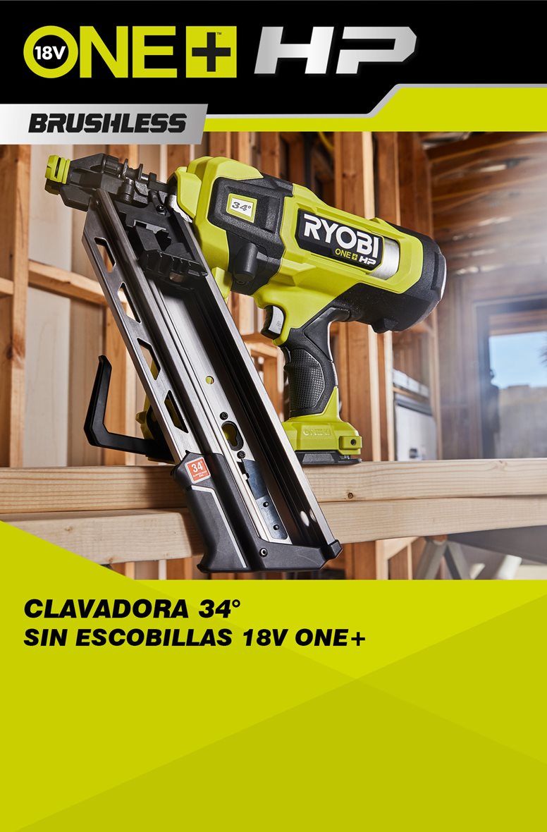 Ryobi España | Líder Mundial en Bricolaje | Tienda Online Oficial