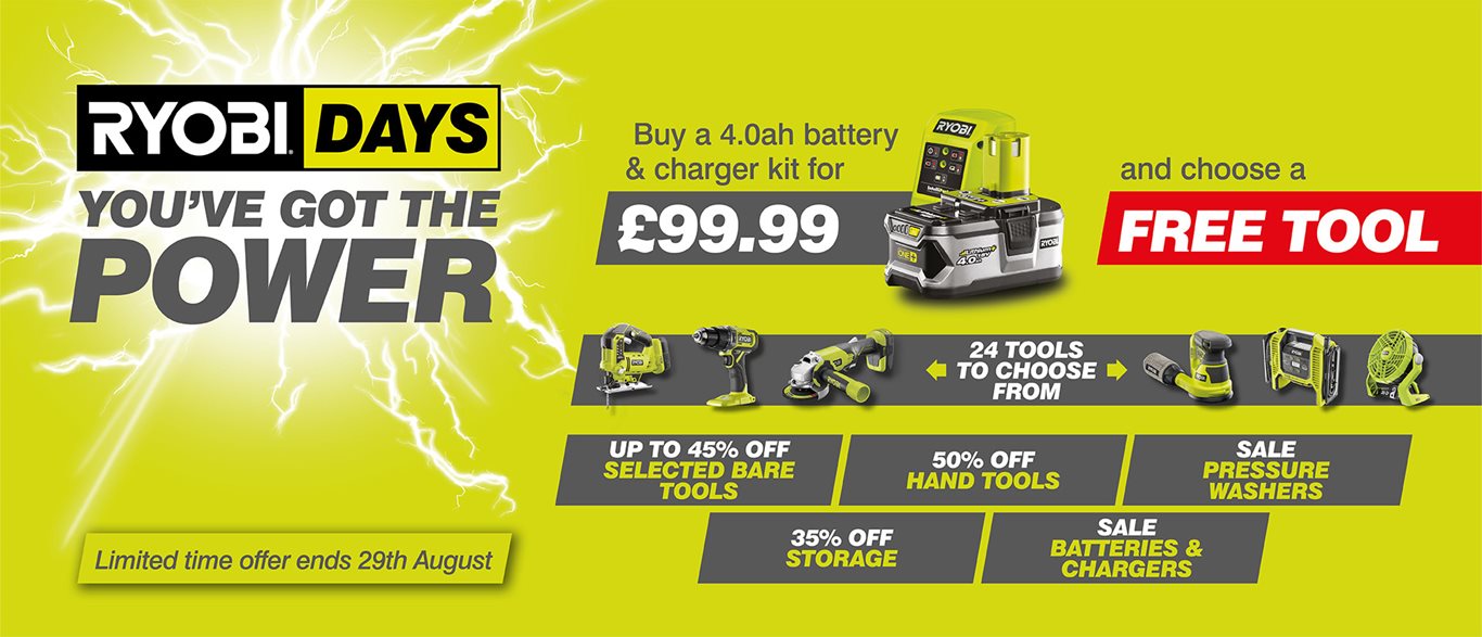 Ryobi Tools UK | Power tools, ONE+, Outdoor, 36V