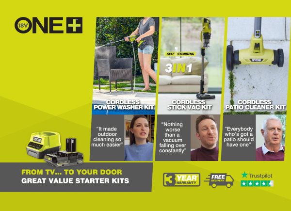 Ryobi TV | Ryobi Tools UK