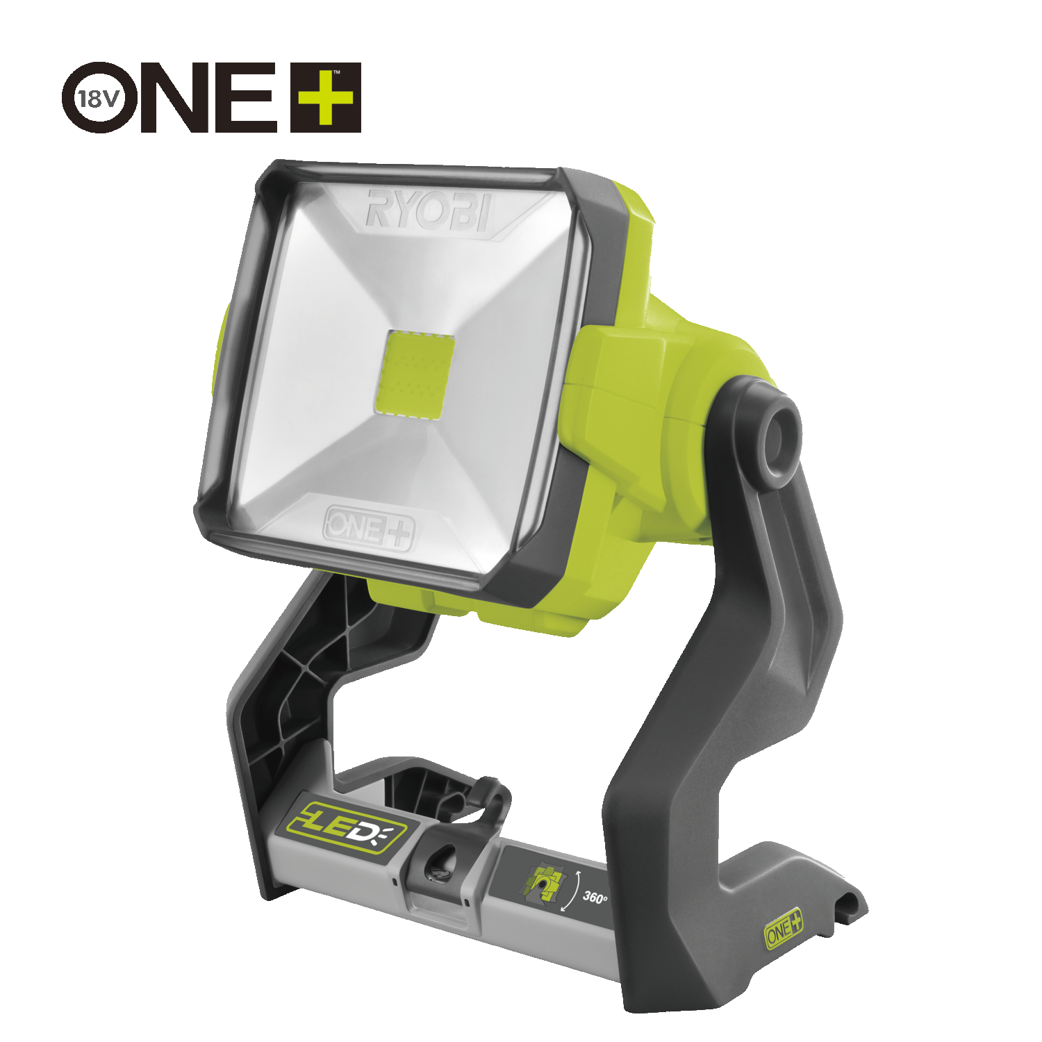 Ryobi P720 One 18-Volt Dual Power 20-Watt LED Work Light W/ Tripod ...