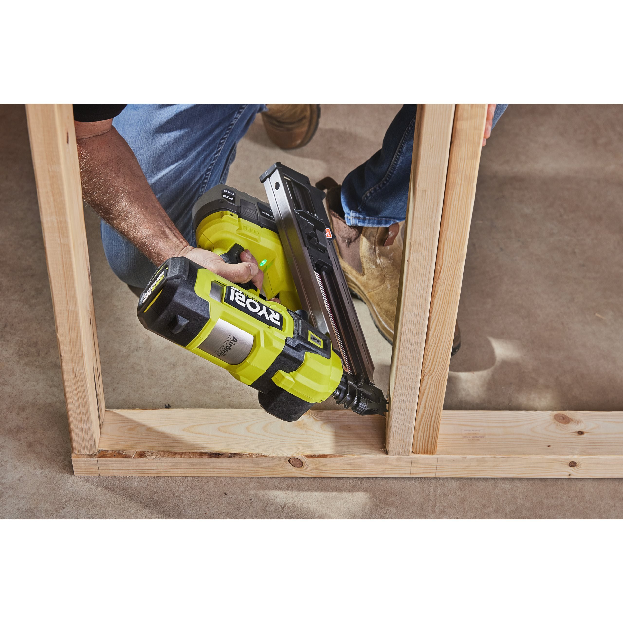 Ryobi cordless framing nail gun store