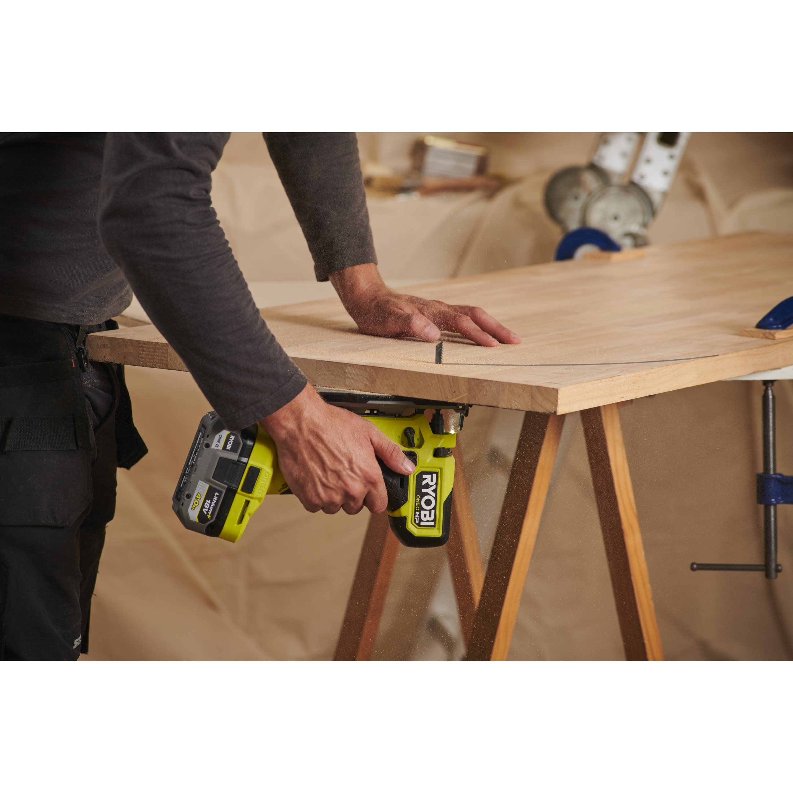 18V ONE+™ HP Cordless Brushless Body Grip Jigsaw (Bare Tool) | Ryobi