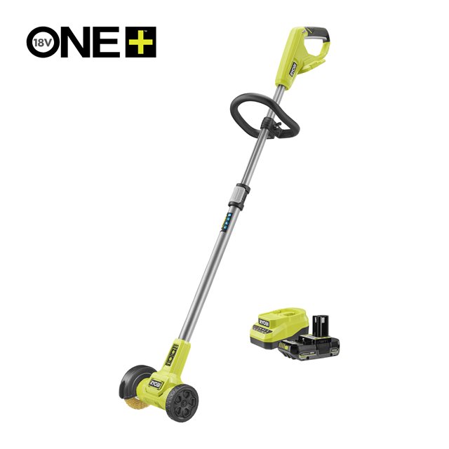 Cordless Patio Cleaner with Wire Brush | RYOBI | RY18PCC-120