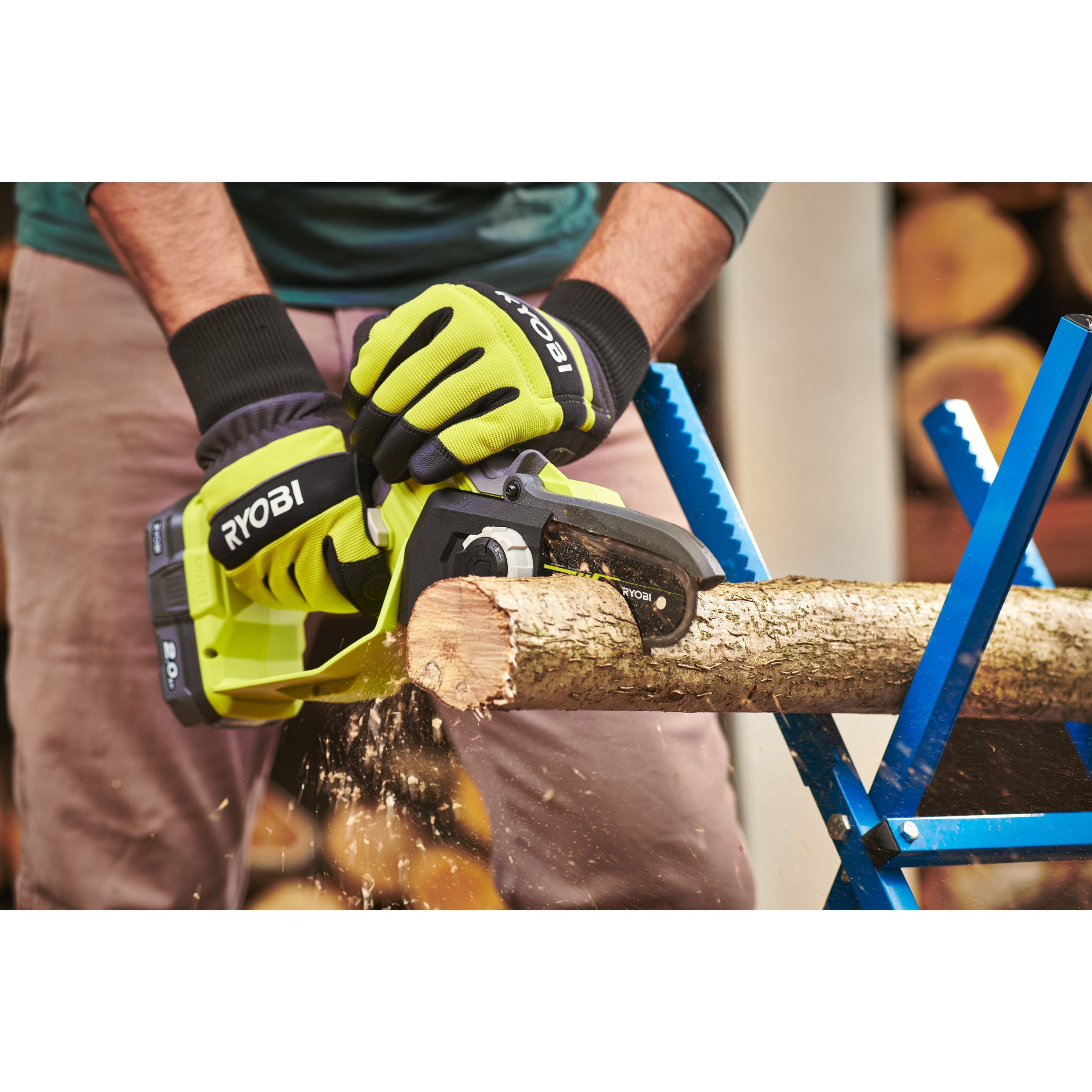 Cordless Pruning Saw | RYOBI 18V ONE+™ RY18PSX10A-0